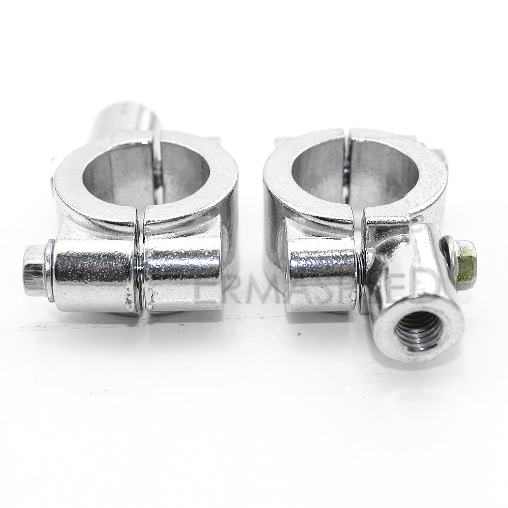Pair 7/8" 22mm Universal Motorcycle Mirror Clamp R... – Grandado