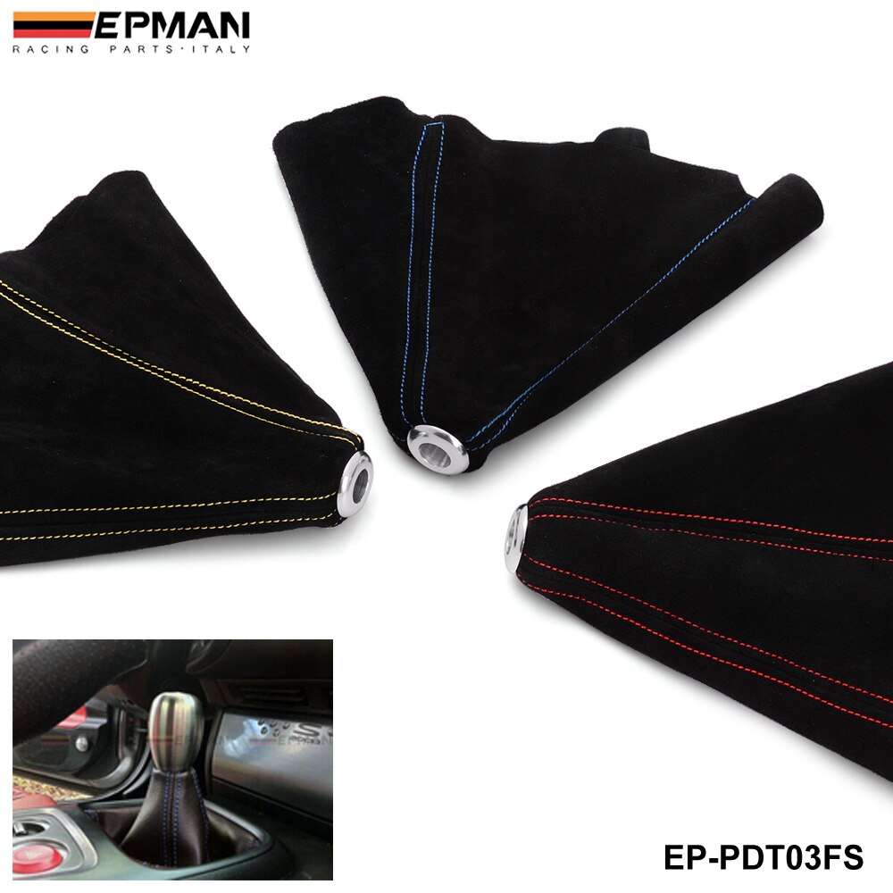 Gear Shift Collars Black Suede Shift Boot Cover Fo... – Grandado