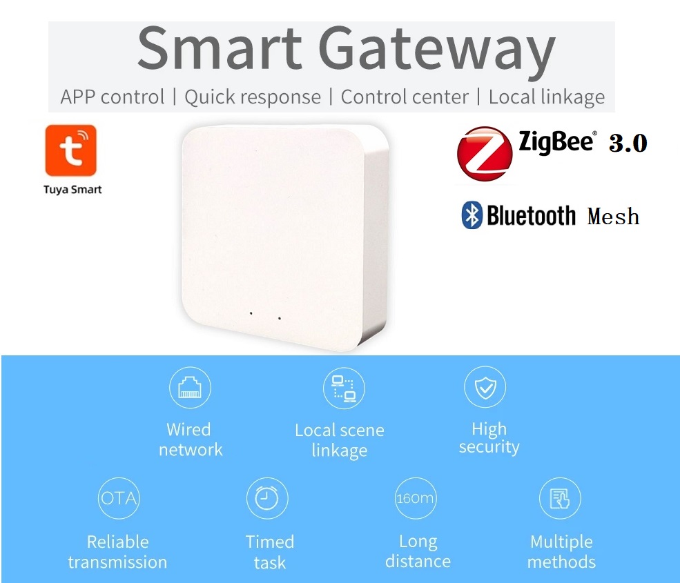 Tuya Smart Zigbee Bluetooth Multimode Gateway Smar... – Vicedeal