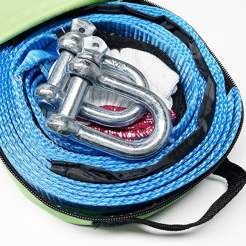 Car Towing Rope Strape Cable with Bold Thickened S... – Grandado