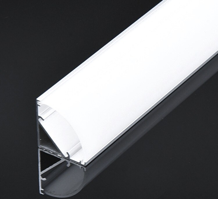 20inch 50cm corner profile , V shape led aluminium... – Grandado