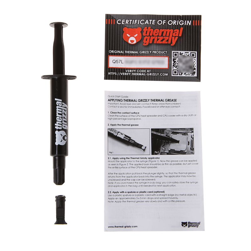 11g Thermal Grizzly Kryonaut CPU Processor Heatsin... – Grandado