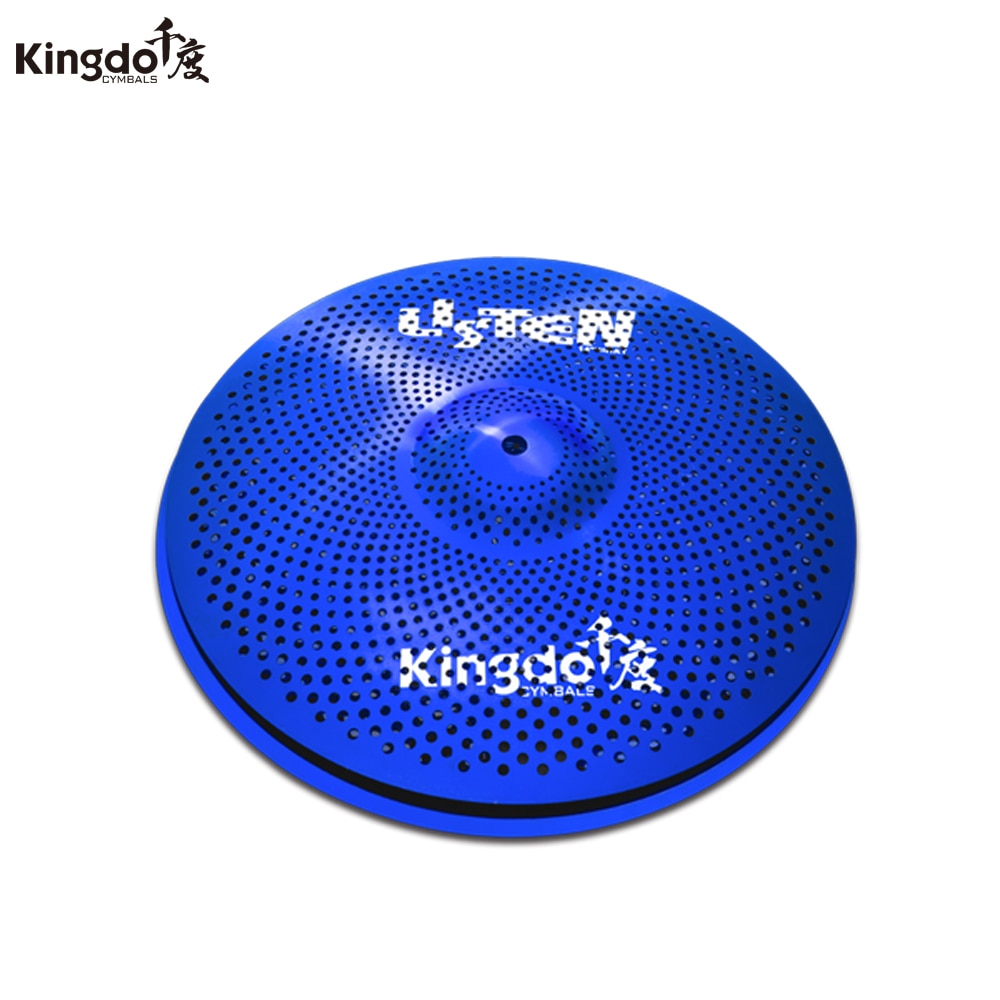 kingdo Blue 14"hihat low volume cymbal – Grandado