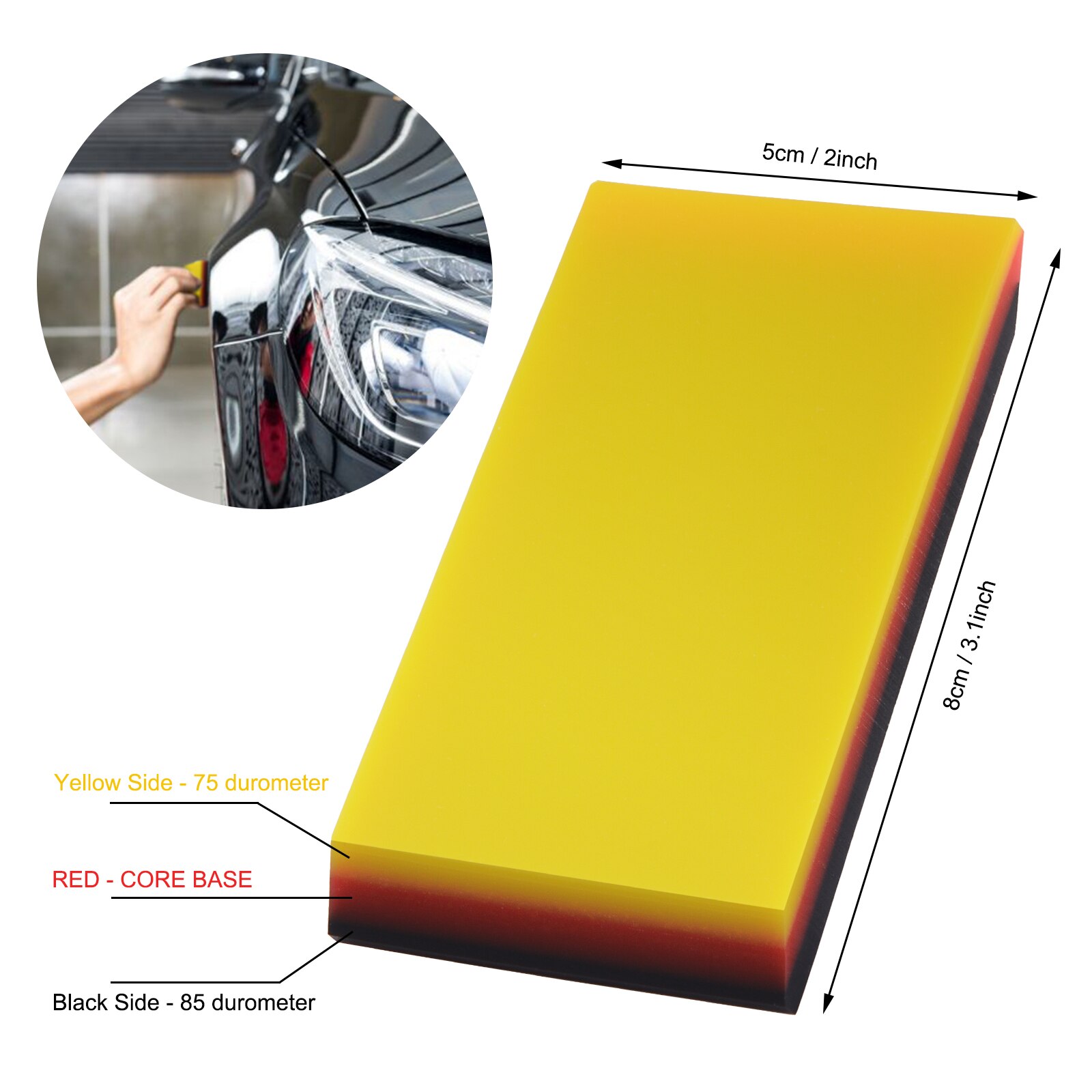 Foshio Auto Venster Folie Film Tinting Tool Set Vi... – Grandado