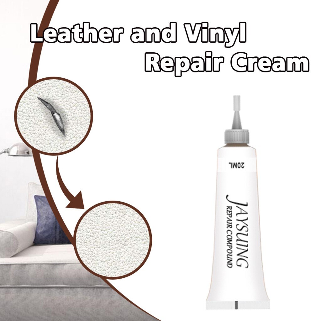 Leather Vinyl Repair Filler Compound Cream Leather... – Grandado