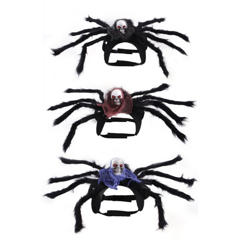 Pet Dog Cat Spider Cosplay Prop Halloween spider F... – Grandado