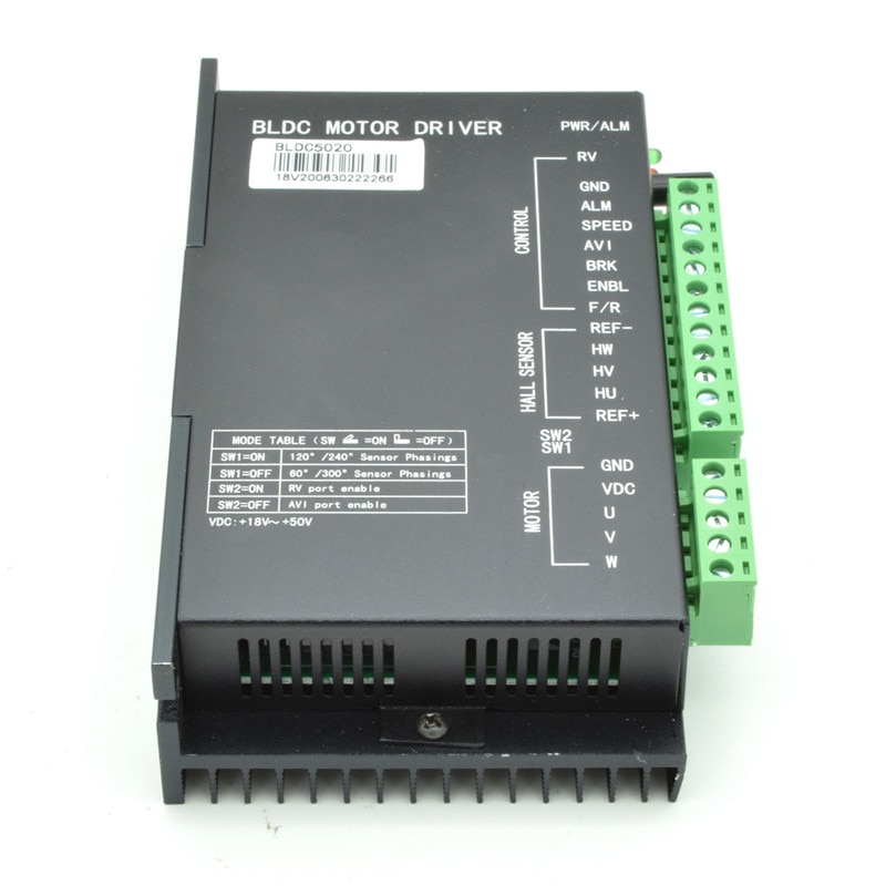BLDC Motor Driver BLDC-5020 24V 36V 48V Borstelloz... – Vicedeal