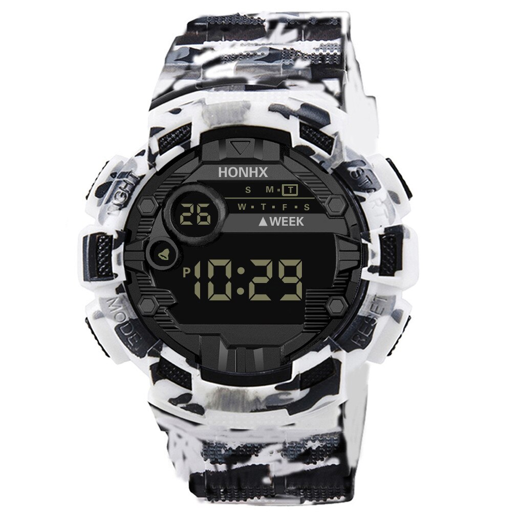 Honhx Led Horloge Datum Sport Mannen Luxe Heren Di... – Grandado