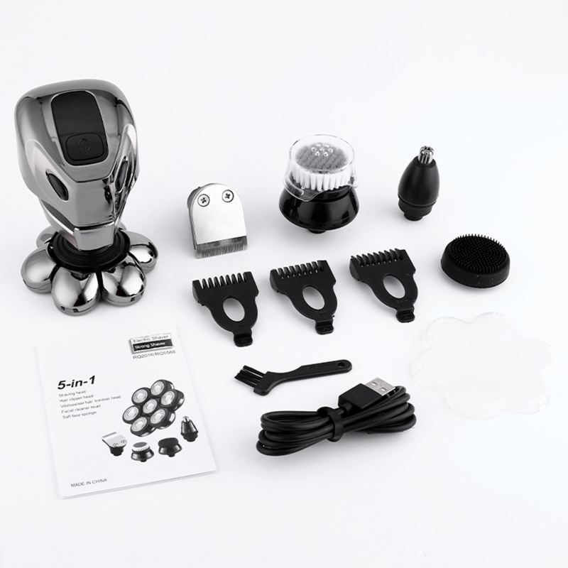 Multifunctionele Elektrische Scheermes 7-Hoofd Gez... – Grandado