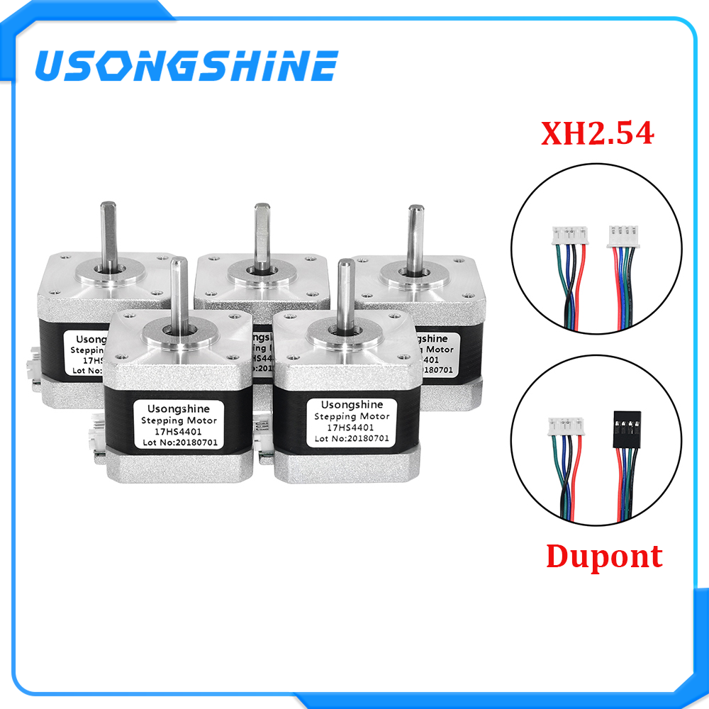 5Pcs/lot 17HS4401 4 lead Nema17 Stepper Motor 42 m... – Grandado