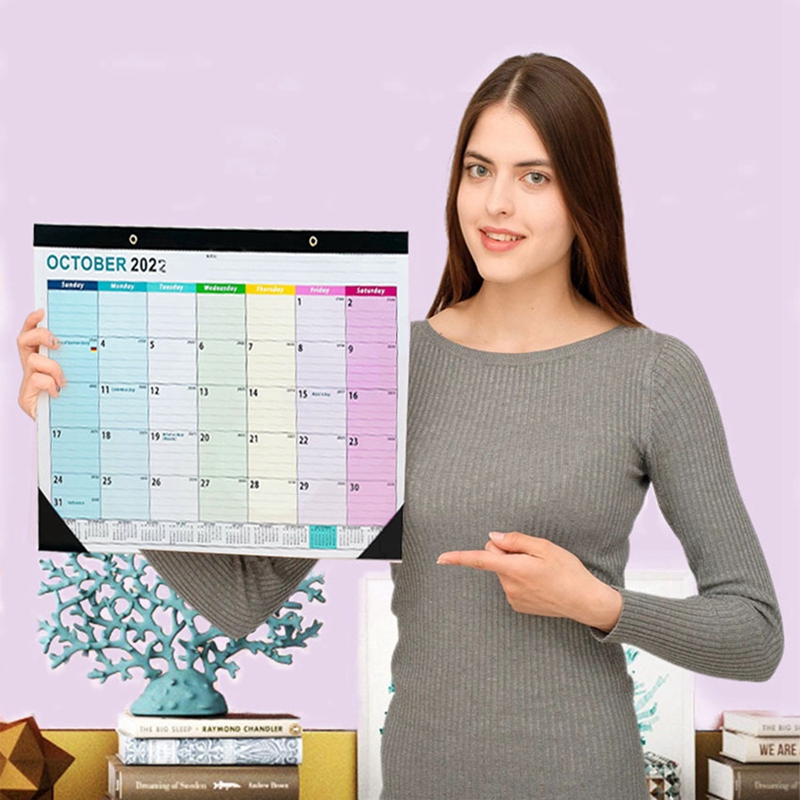 -2022-2023-18 Maandelijkse/Muur Kalender, Grote Kl... – Vicedeal
