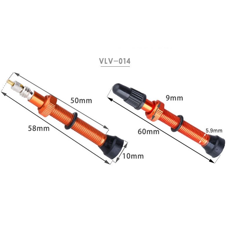 2 Paar Fiets 60Mm Presta Ventiel Voor Road Fiets, ... – Vicedeal