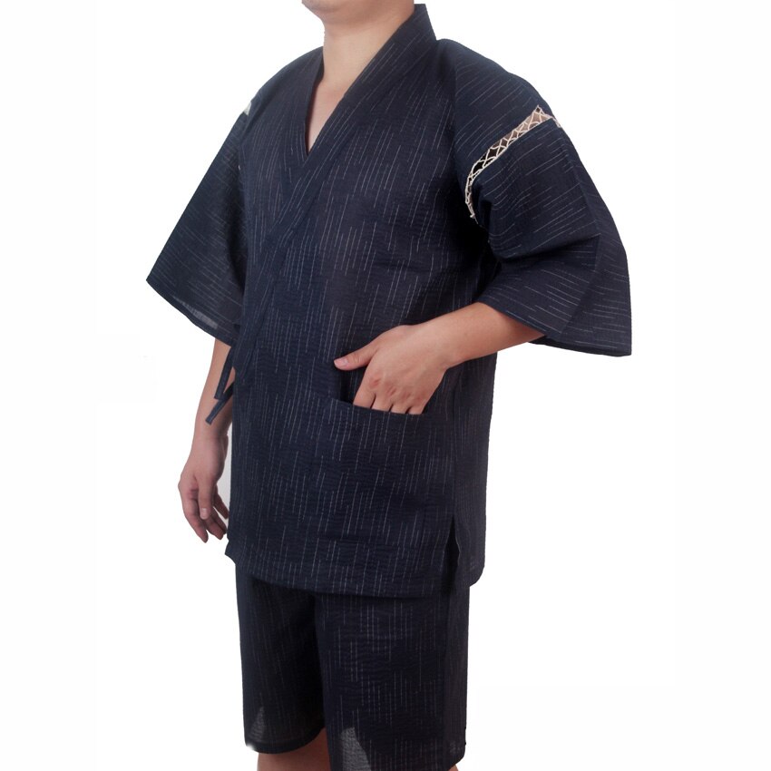 Man Japanese Traditional Costumes Samurai Jinbei L... – Grandado
