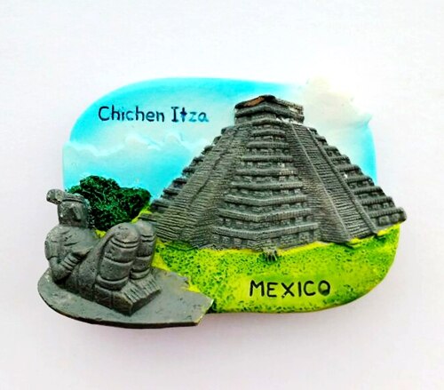 Mexican Parrot 3D Fridge Magnet Travel Souvenirs H... – Grandado