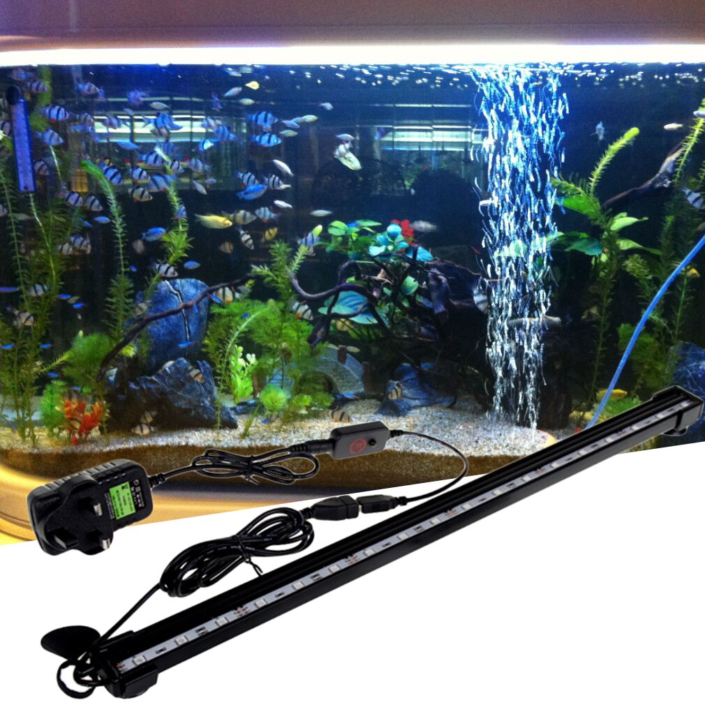 Aquarium Fish Tank 24 keys 6 LEDs 16cm 5050 SMD Bl... – Grandado