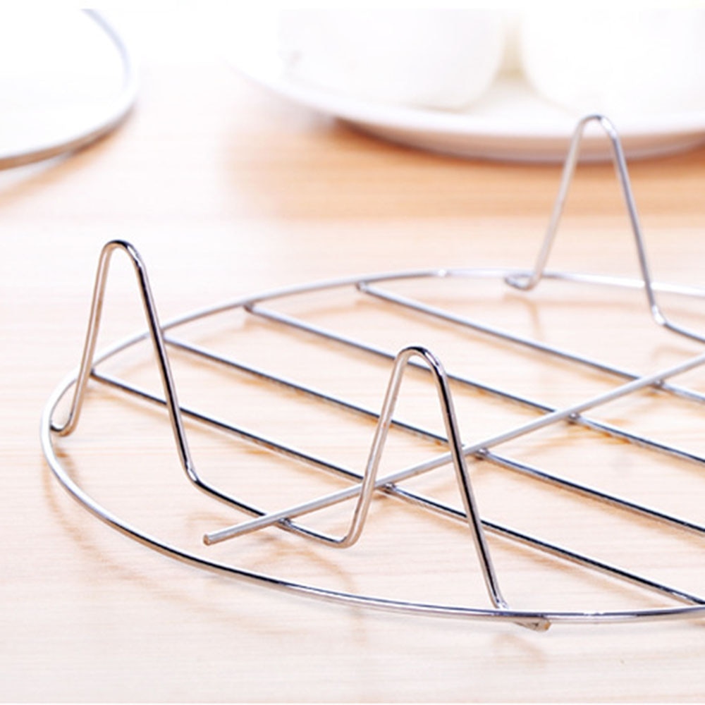 8 Inch Steaming Rack Cooking Rack Round 304 Stainl... – Grandado