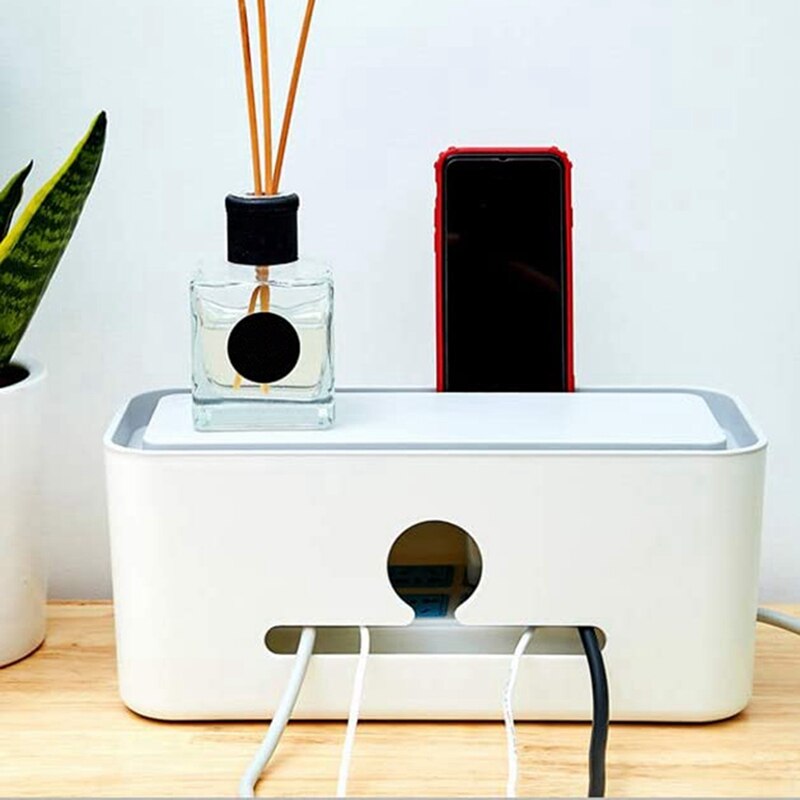 Cable Management Box, Cable Cord Organizer, Cord M... – Grandado