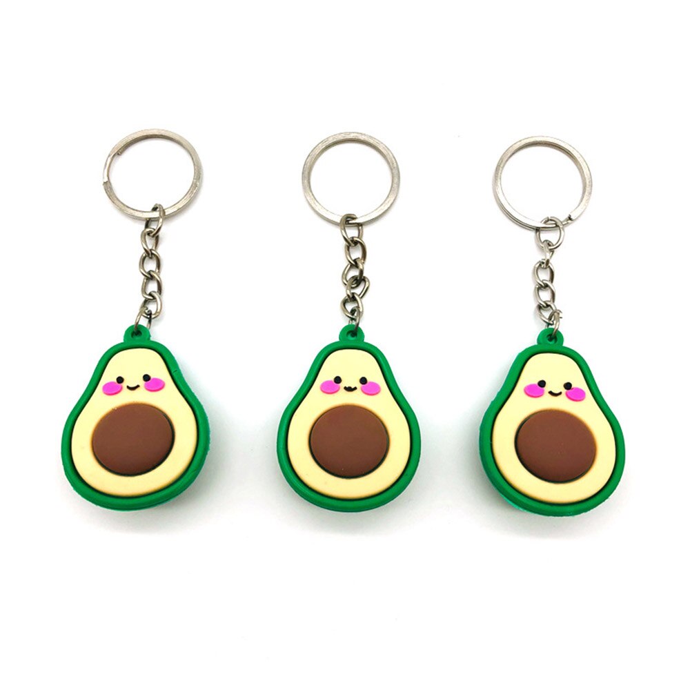 1pc Simulation Fruit Avocado Keychain Toys Avocado... – Grandado