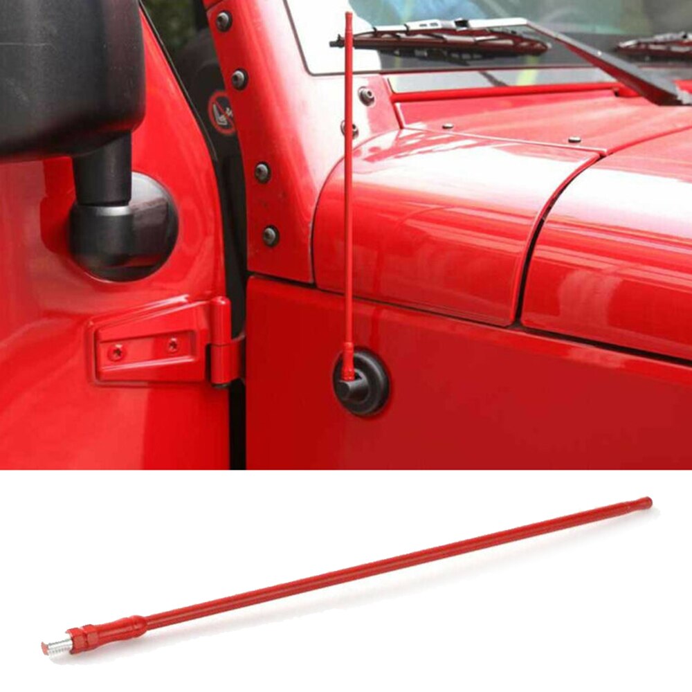13\'\' Antenna -Red For Jeep Wrangler JL JK Unlimi... – Grandado