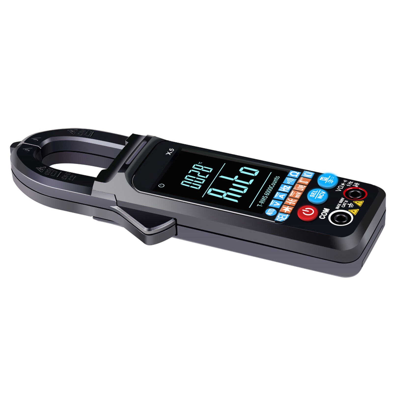 X5 Multifunction Clamp Meter Multimeter NCV Measur... – Grandado