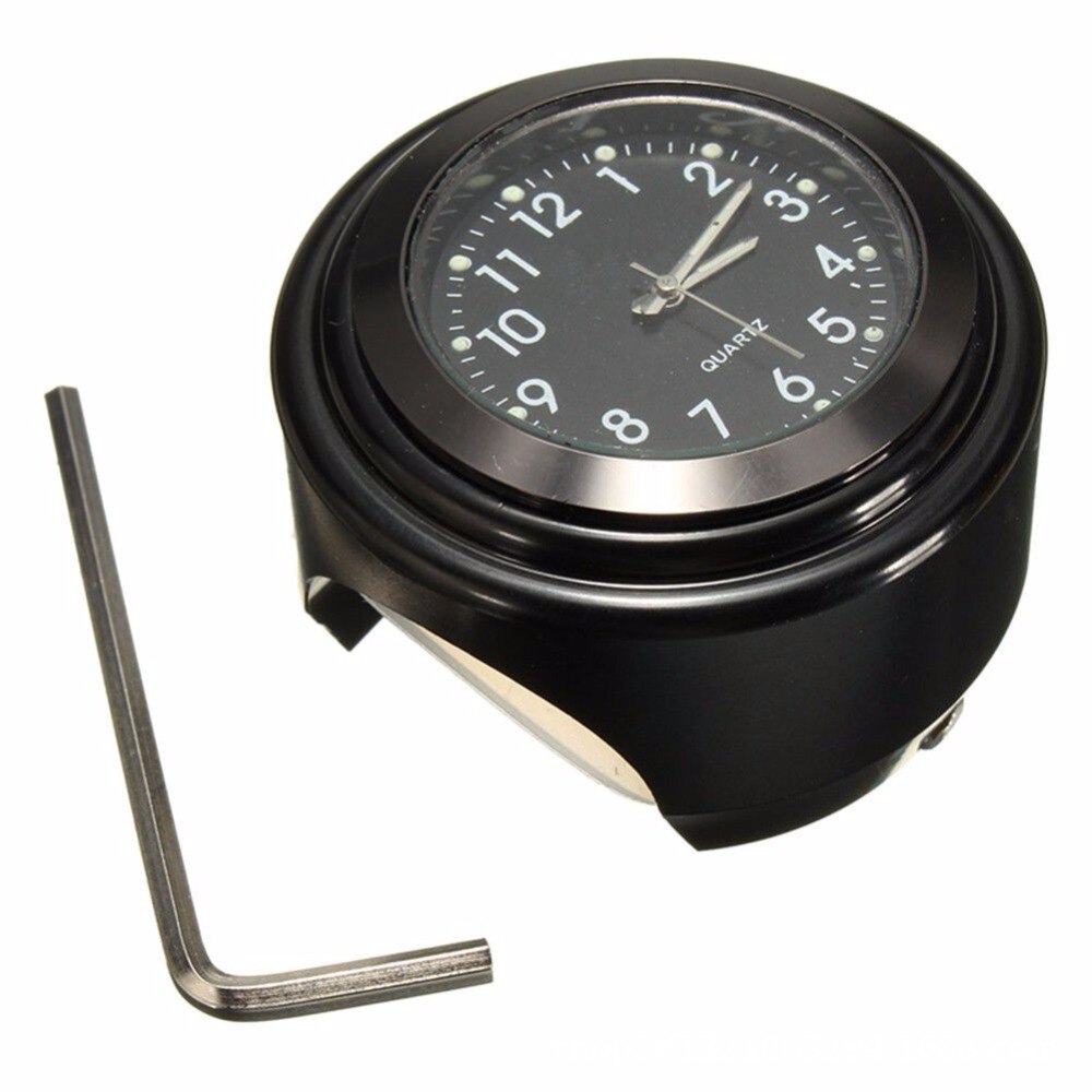 Motorcycle Watch Waterproof Chrome Motobike Handle... – Grandado