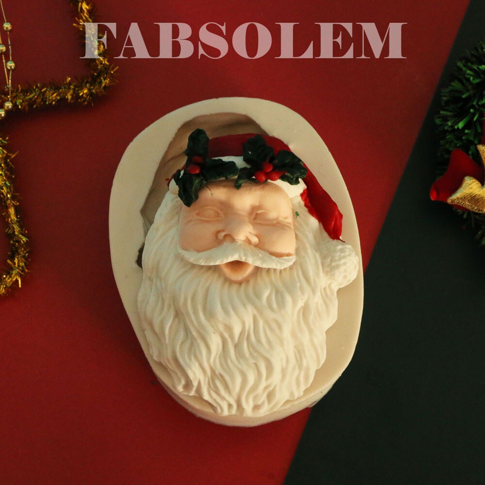 christmas man Silicone Mold Cake Mold Baking Non-s... – Vicedeal