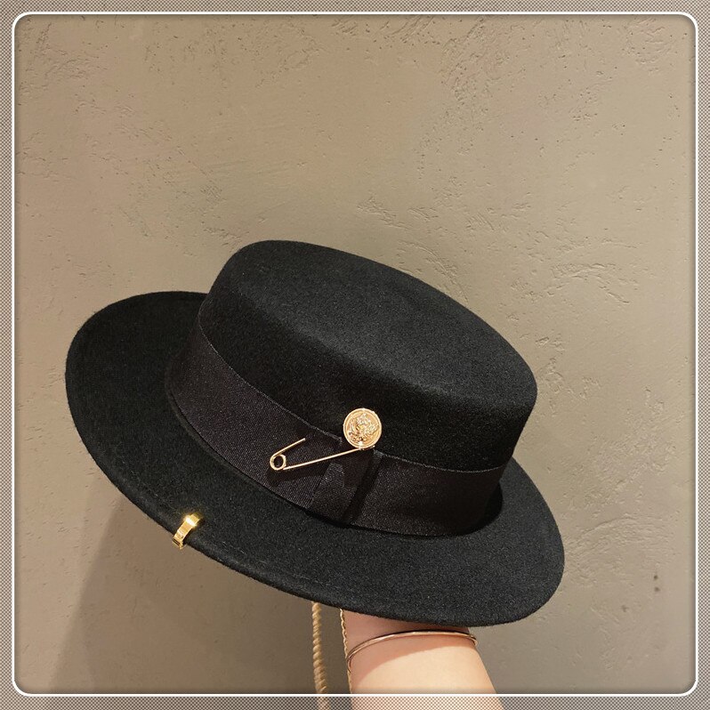 202009-weimin herbst Winter Britischen stil Metall... – Grandado