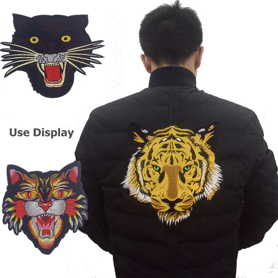 Salg af broderi store og mellemstore gu tiger hove... – Grandado