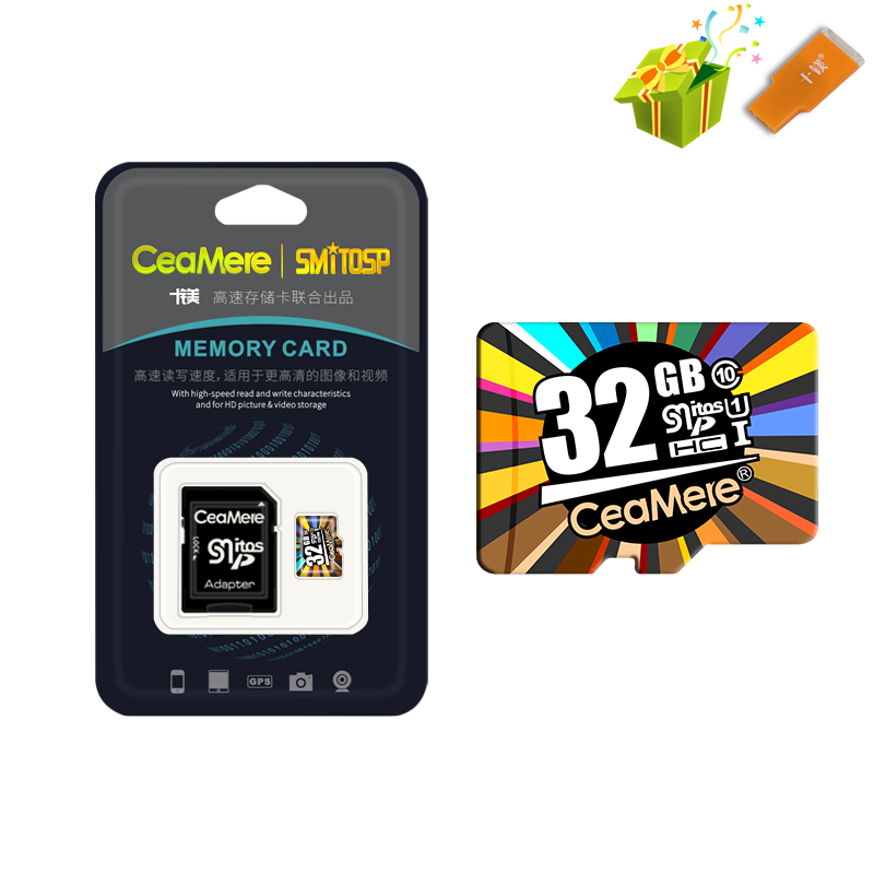 CeaMere Memory Card 256GB 128GB 64GB U3 UHS-3 32GB... – Grandado