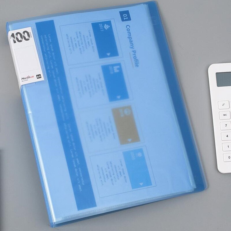 A4 Information File Folder Book Leaflet Student Co... – Grandado