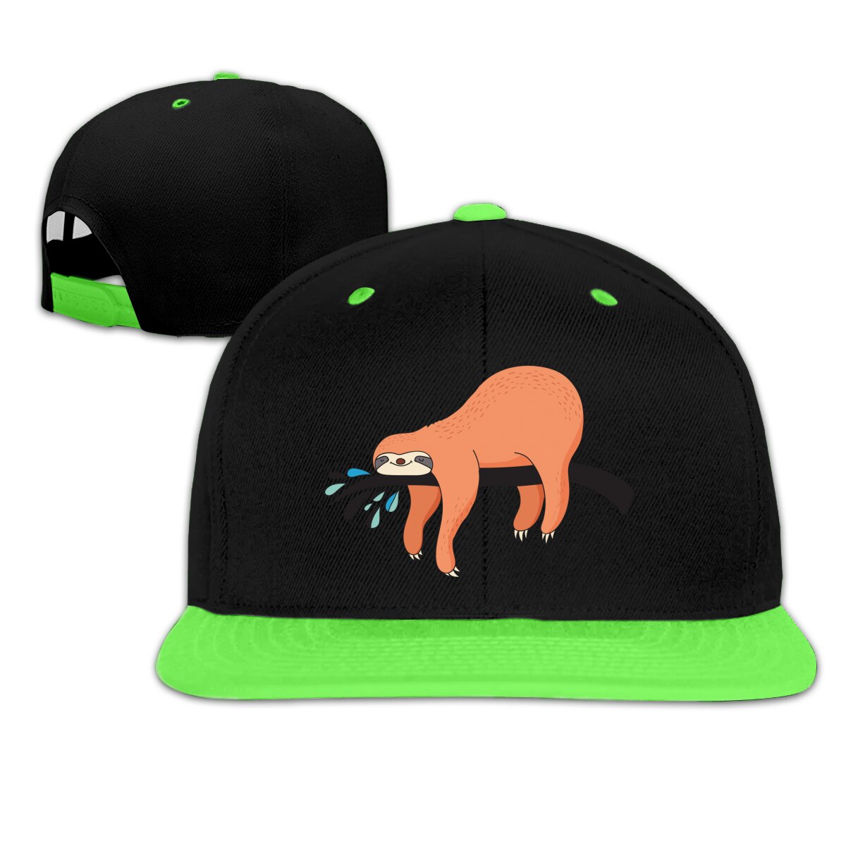 Ready Stock Children's Hip Hop Caps Cute Sloth Pai... – Grandado