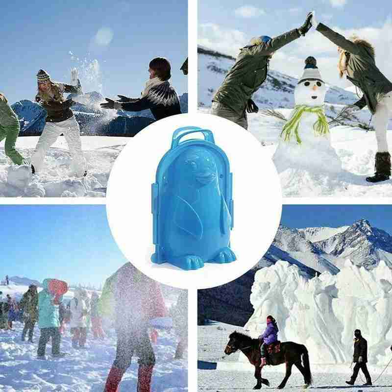 1PC Cartoon 3D Penguin/Snowman Maker Mold Toys Kid... – Grandado