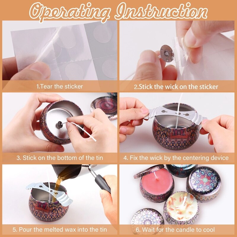 Candle Making Kit DIY Candles Craft Tool Set with ... – Vicedeal