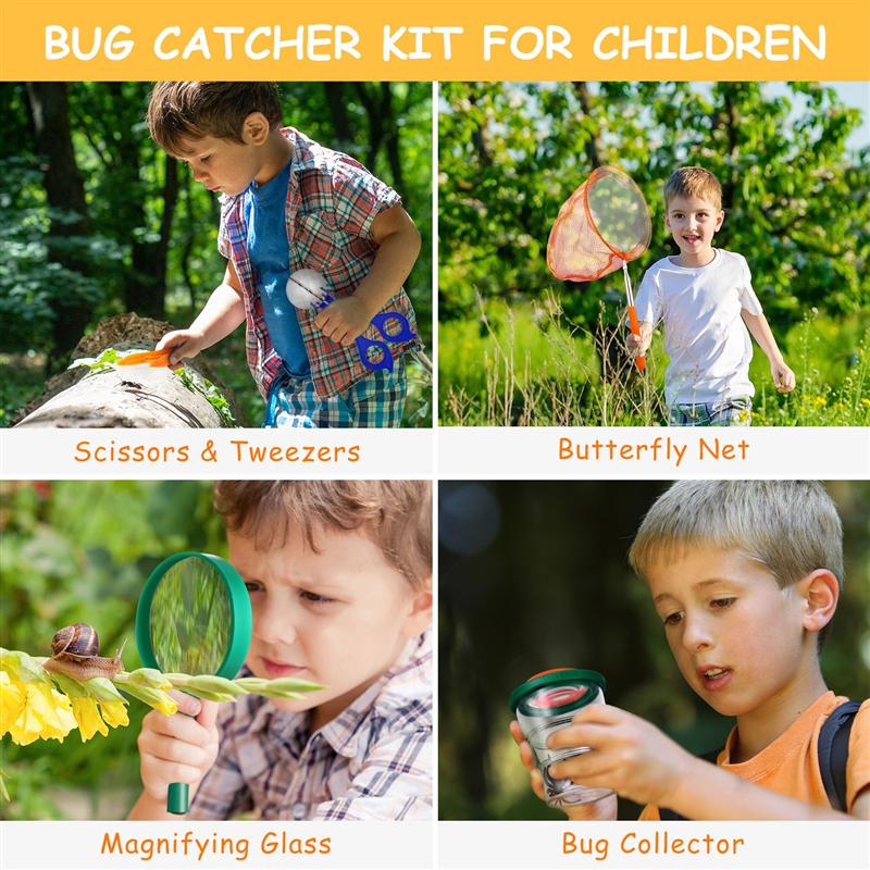 1 Kids Camping Set Outdoor Adventure Tools Kit Nat... – Grandado