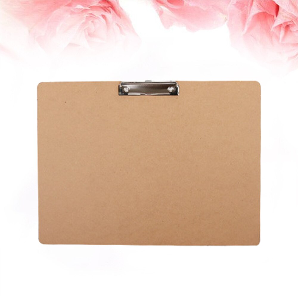 1PC A3 Size Practical Durable Wooden Clip Board Ho... – Grandado
