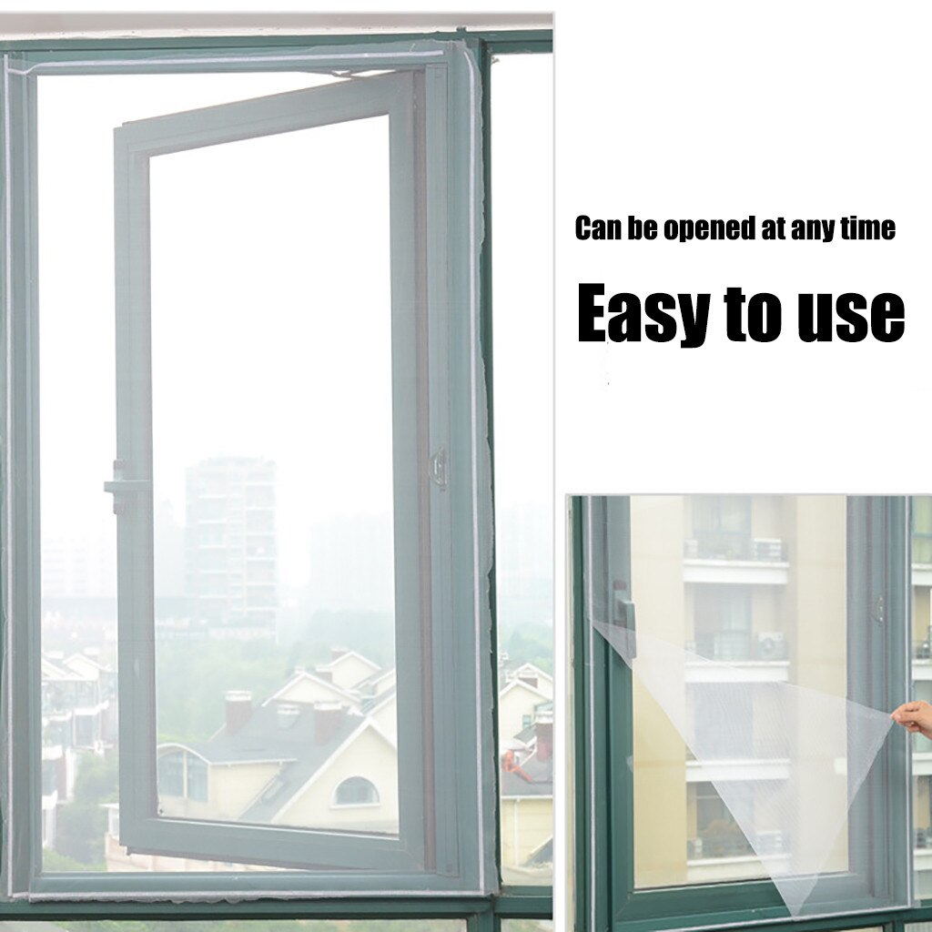 DIY Anti-Mosquito Net Insect Fly Screen Window Mes... – Grandado