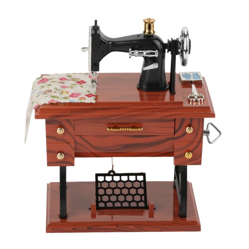 Newest Mini Vintage Retro Sewing Clockwork Music B... – Grandado