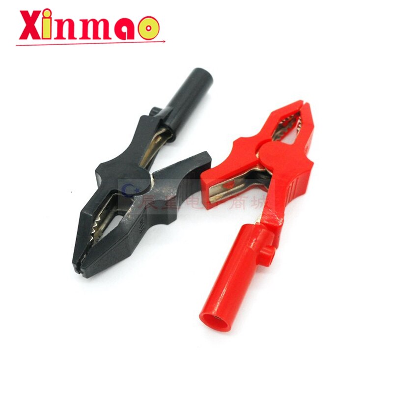 2PCS Fully enclosed alligator clip with high insulation and high ...