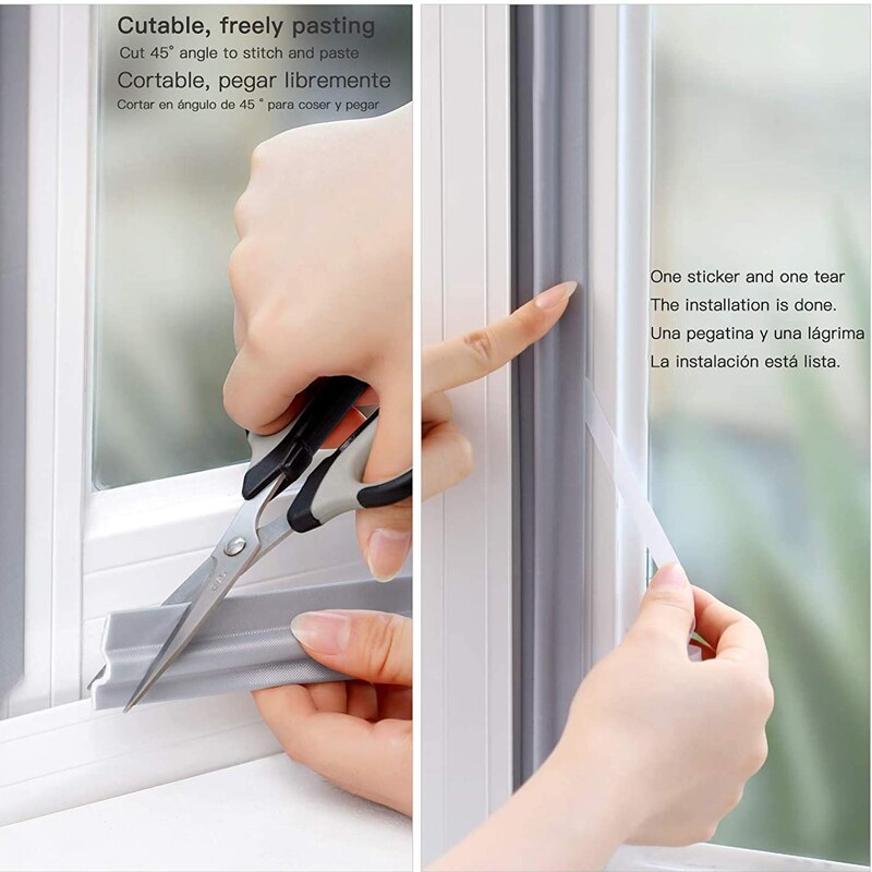 Self-adhesive Windproof Window Sealing Strip Sound... – Vicedeal