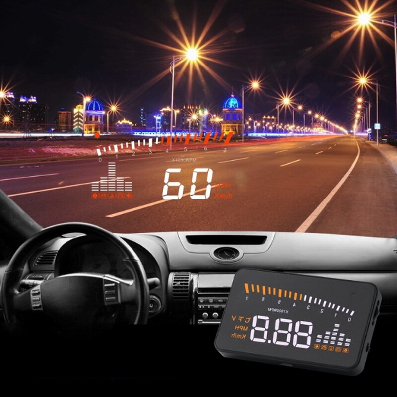 Universal car HUD head-up display car universal di... – Grandado