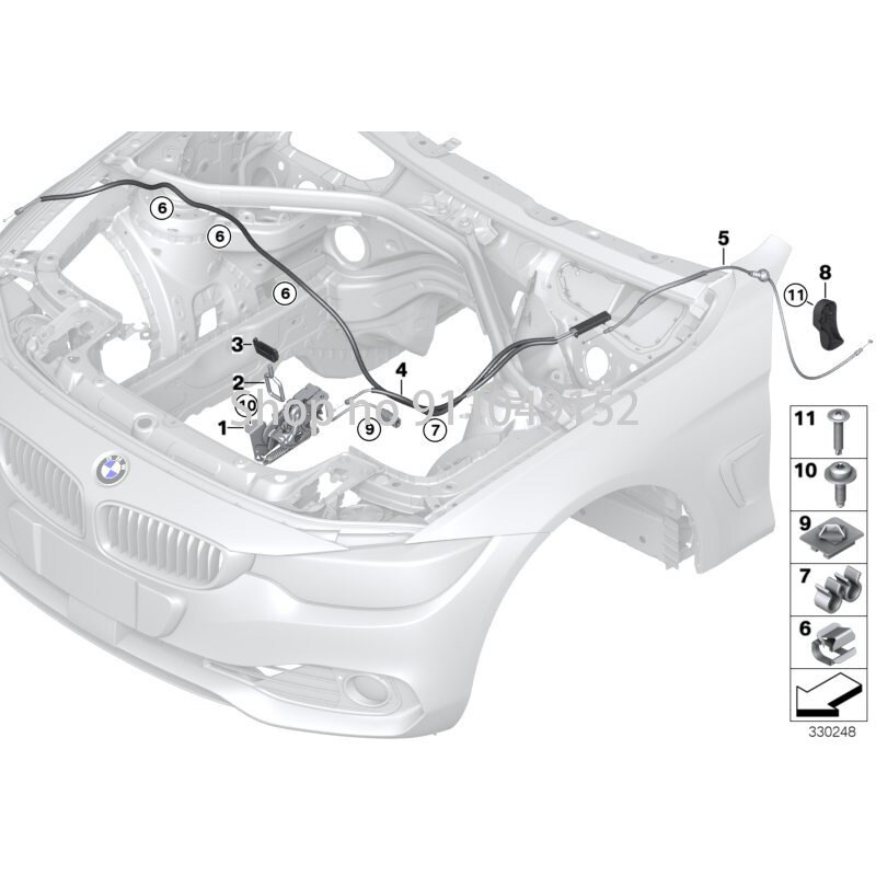 CAR front cover interlocking system bm wF32 420D N... – Grandado