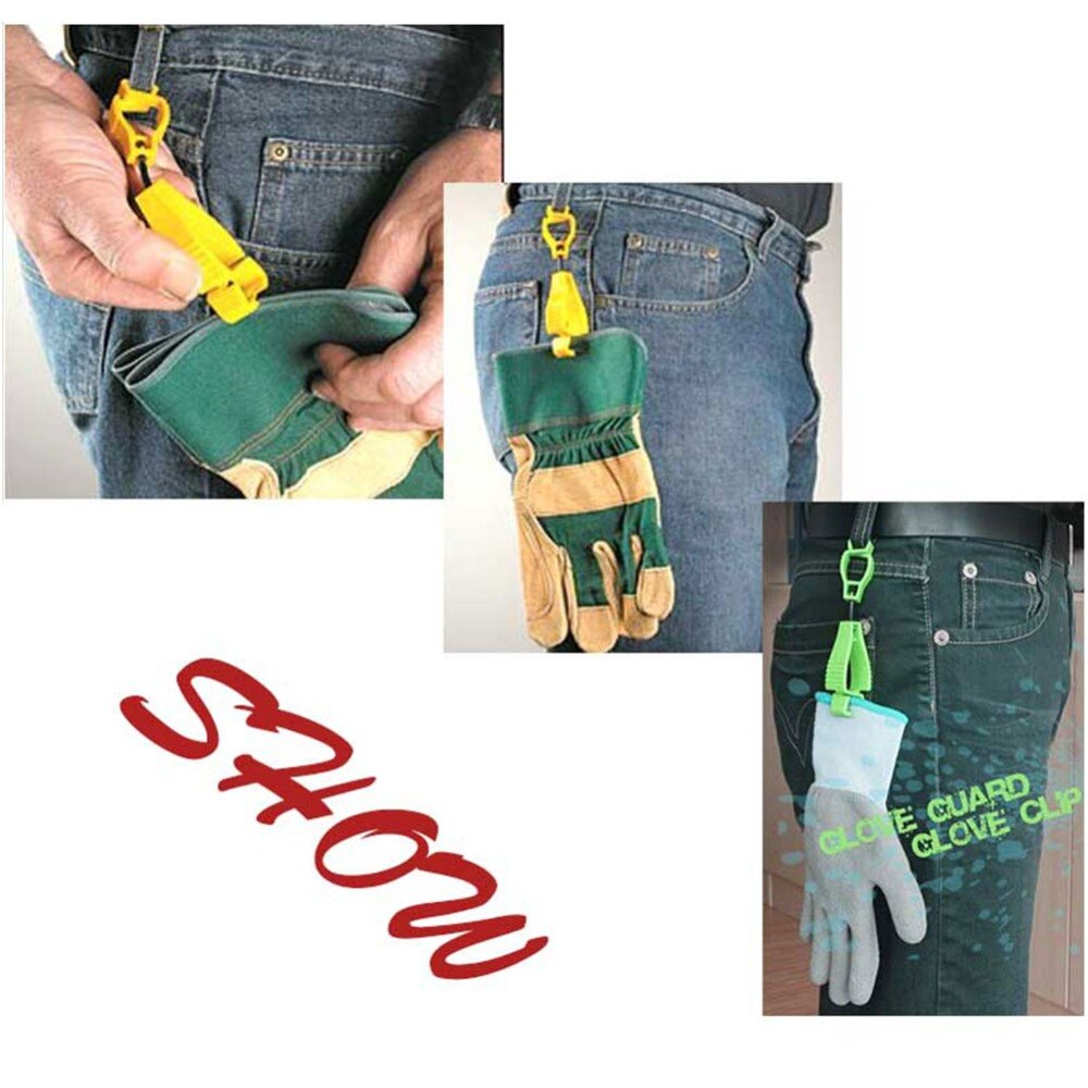 100% 3 Pieces Safety Guards Glove Holder Clips Pla... – Vicedeal