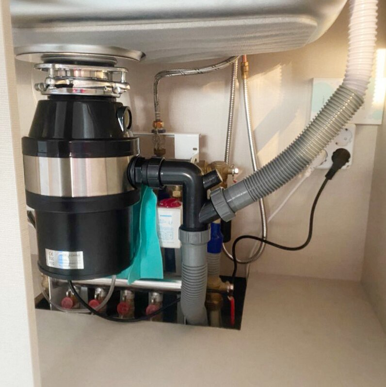 Garbage Disposer Continuous Feed Food Waste Proces... – Vicedeal