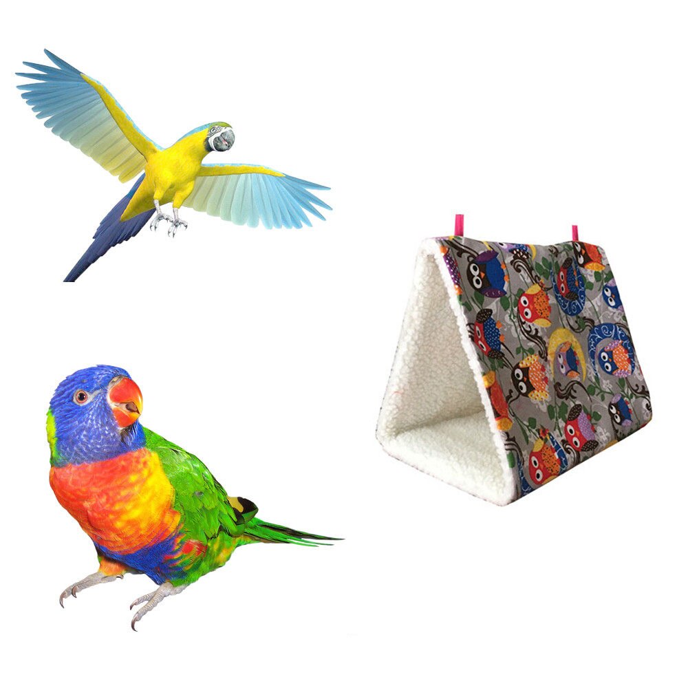 DIY Bird Parrot Plush Hammock Cage Snuggle Happy H... – Grandado