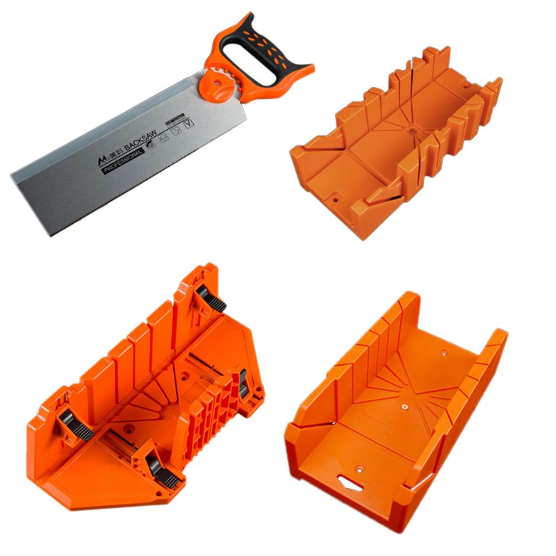 12/14" Adjustable Wood Miter Box Saw Cutting ... – Vicedeal