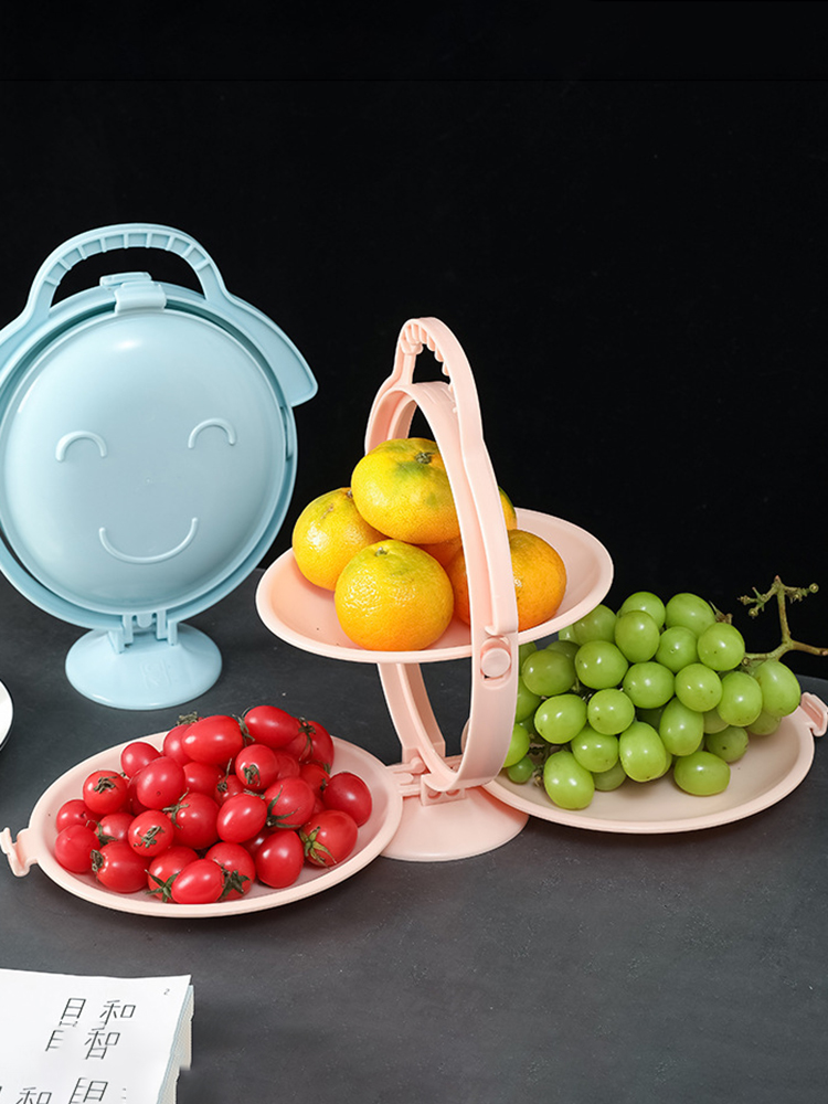 Multi-Layer Fruit Tray Foldable Multi-Layer Fruit ... – Vicedeal