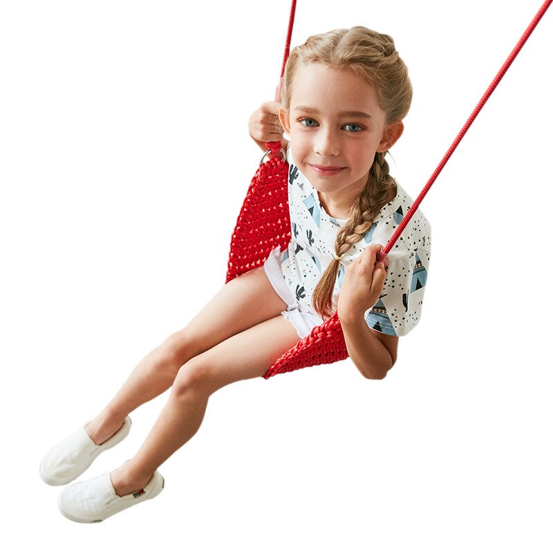 Red Portable swing children indoor outdoor swing D... – Grandado
