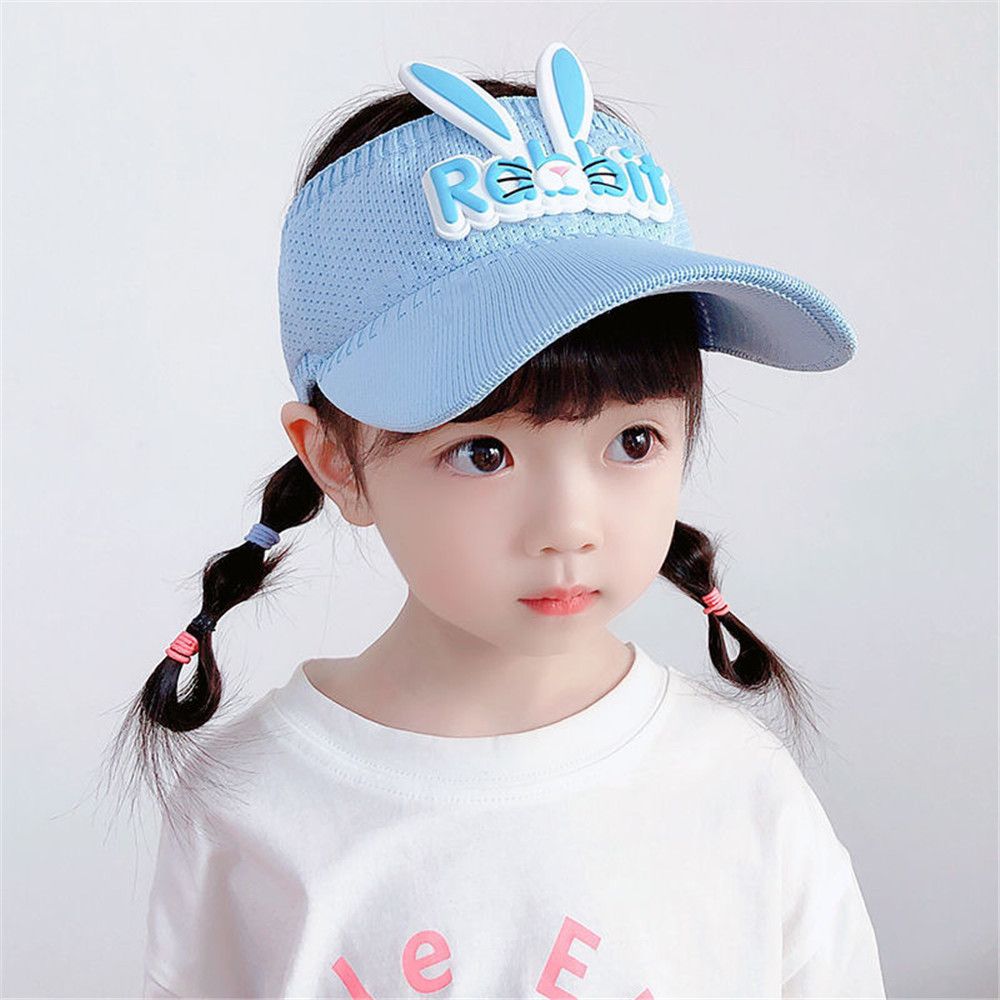 Cute Rabbit Kids Sun Visor Hat Children Sports Bea... – Vicedeal