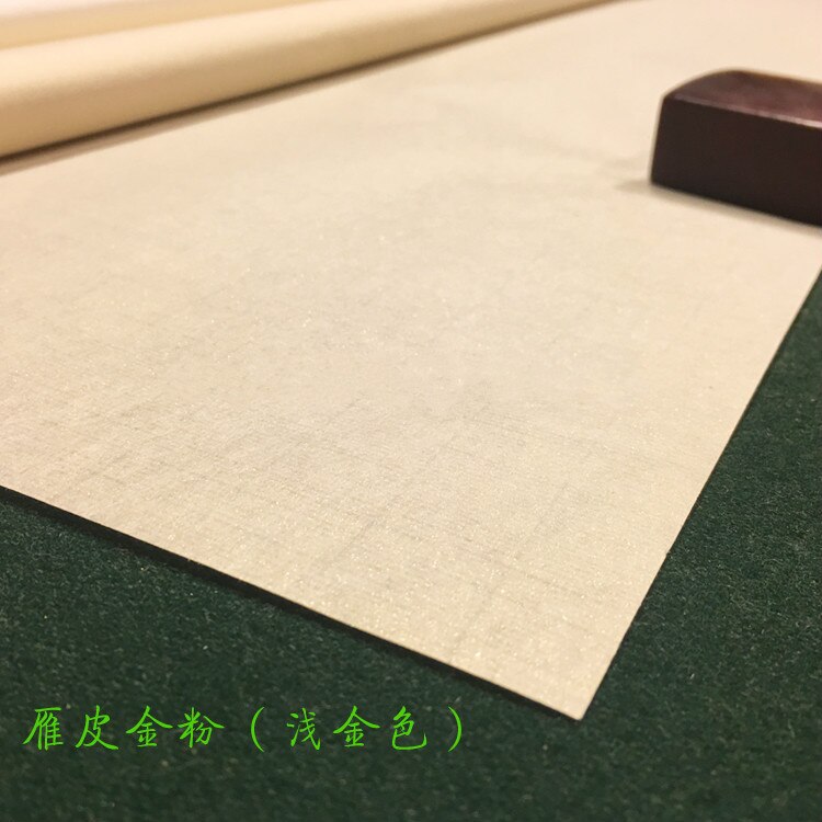 Kalligrafie Papier Yan Li Xuan Papier Met Gouden/Z... – Vicedeal