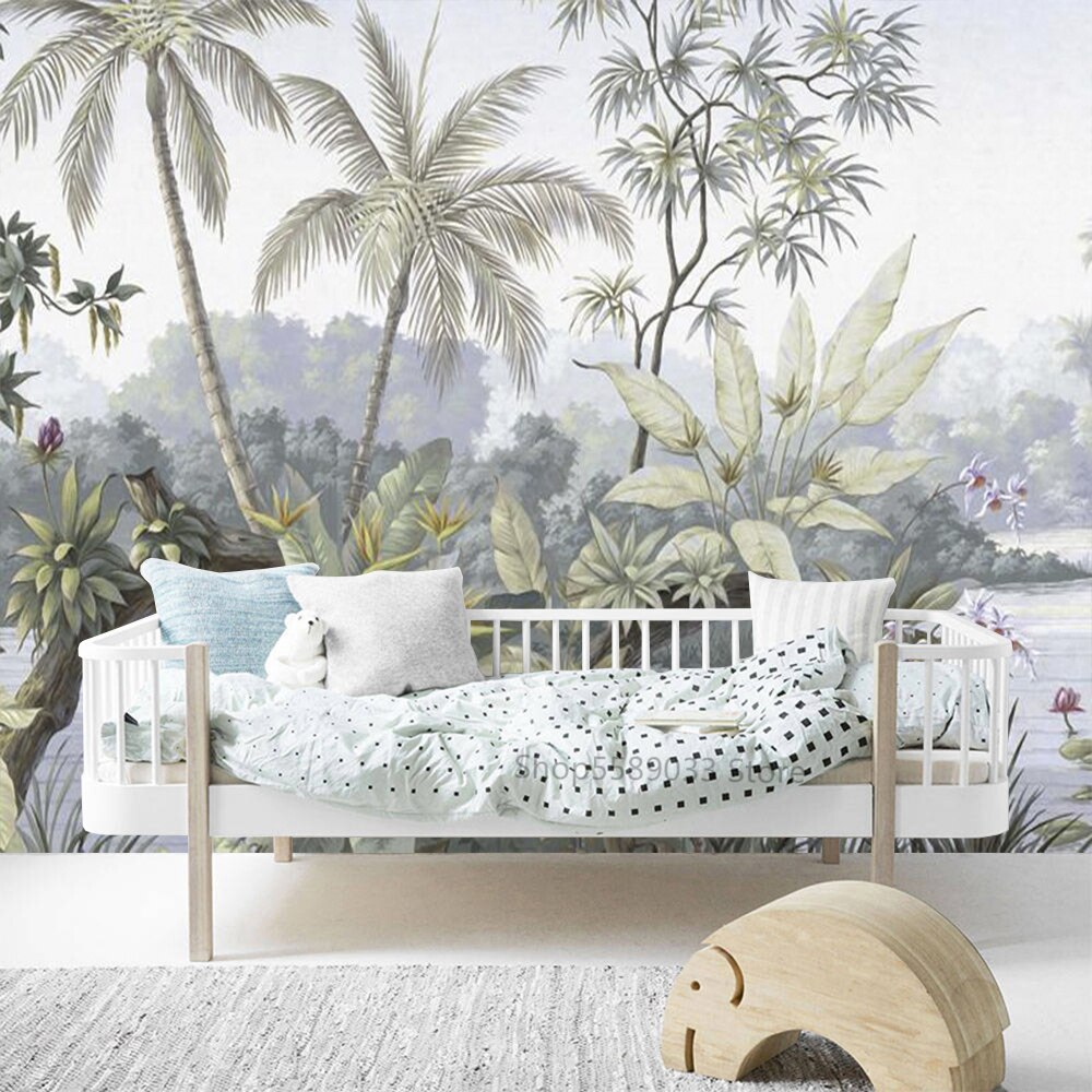 Tropische Planten Muurschildering Voor Woonkamer H... – Vicedeal